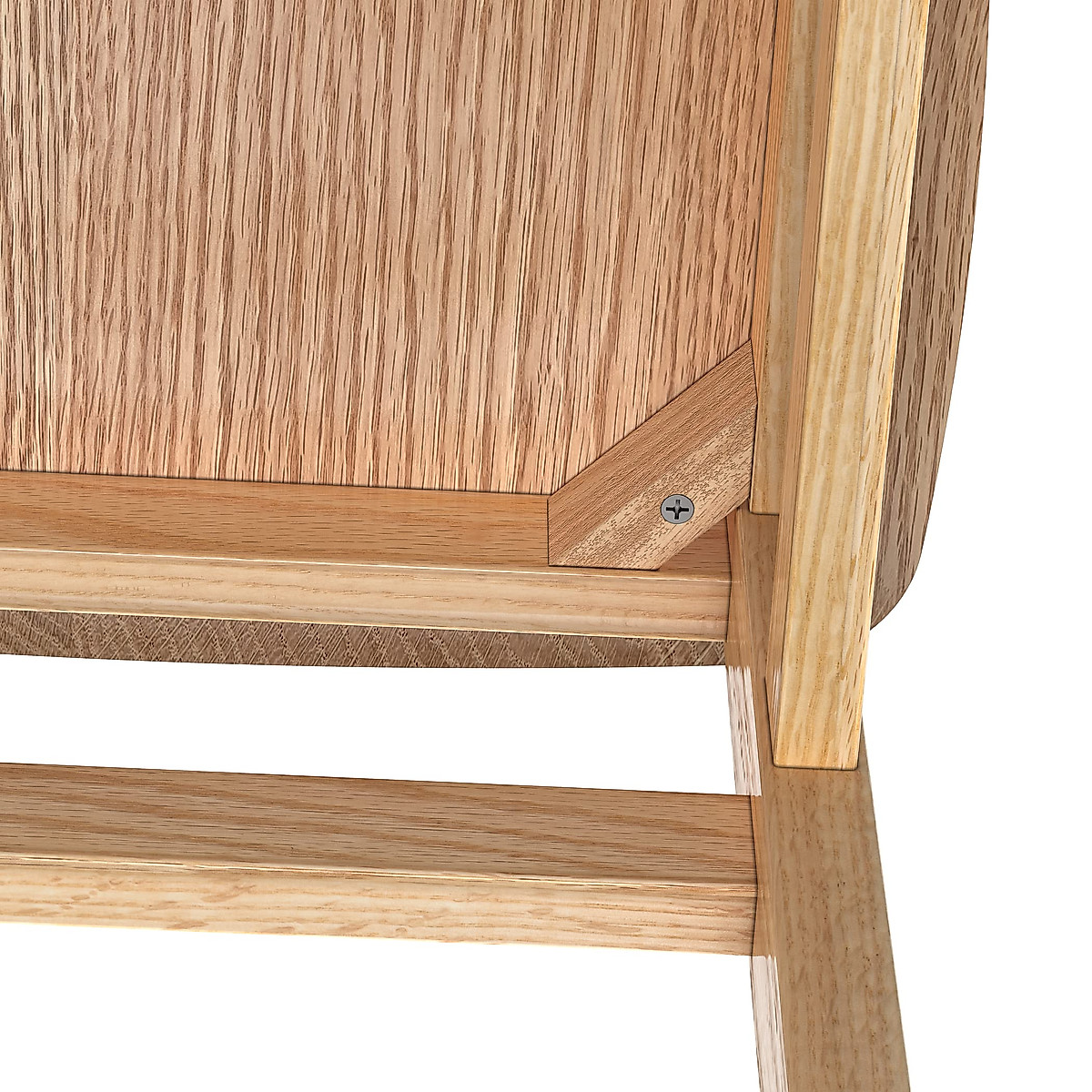 Foundations Little Scholars Ladderback Solid Hardwood Classroom Teacher Chair, Made in USA, Fully-Assembled, (18 Inch Seat Height, Ages 13+)