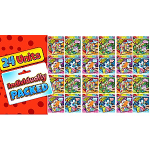 JA-RU's Mini Puzzle Pack (24 Puzzle Pack Assorted) with Resealable Travel Bag. Animal Puzzle Toys for Kids. Preschool Learning & Toddler Educational Toys Set. Party Favors Birthday Gift. 6770-24s