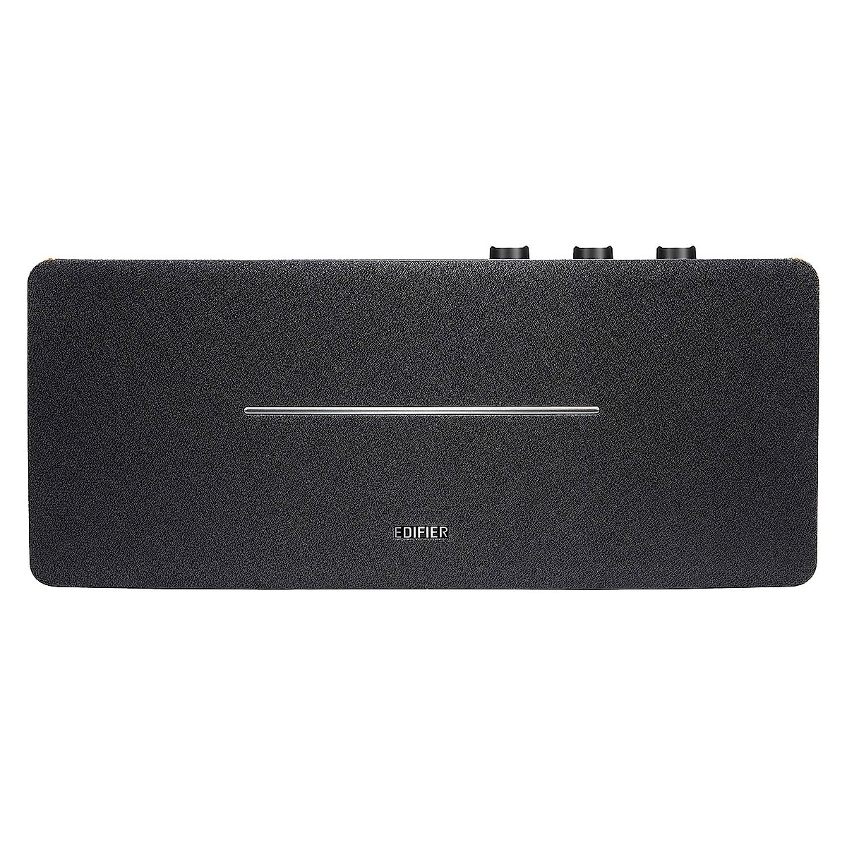 Edifier D12 Integrated Desktop Computer Speakers with Bluetooth 5.0, Wireless Stereo Tabletop Speaker 70 Watts RMS with Subwoofer Line Out, RCA, Aux Input for PC Monitor Laptop - Wooden Enclosure