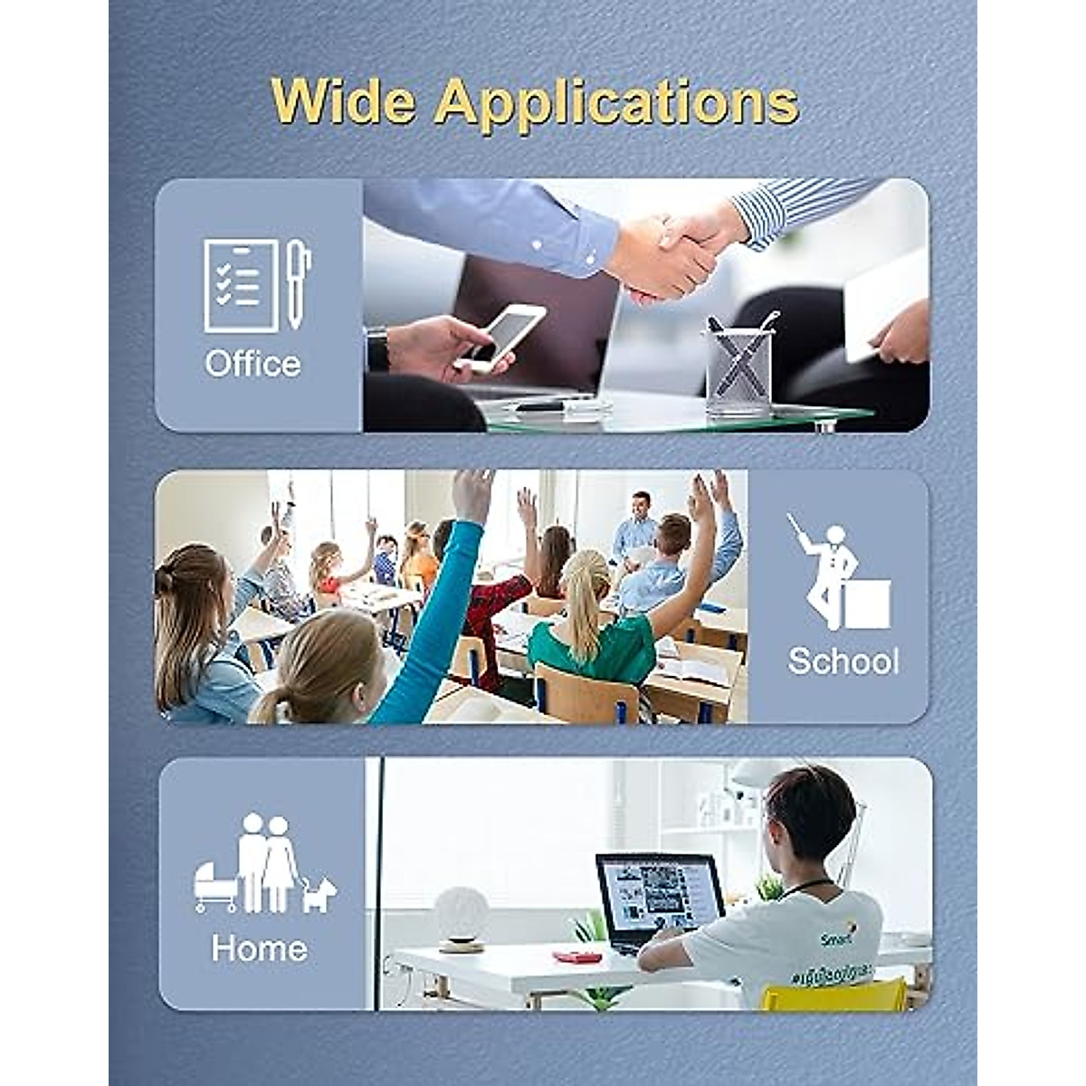 (with Chip) 069 Toner Cartridge Replacement for Canon 069 CRG069 CRG069 H CRG-069 H for imageCLASS MF753Cdw MF751Cdw LBP674Cdw Printer (Magenta 2 Pack)