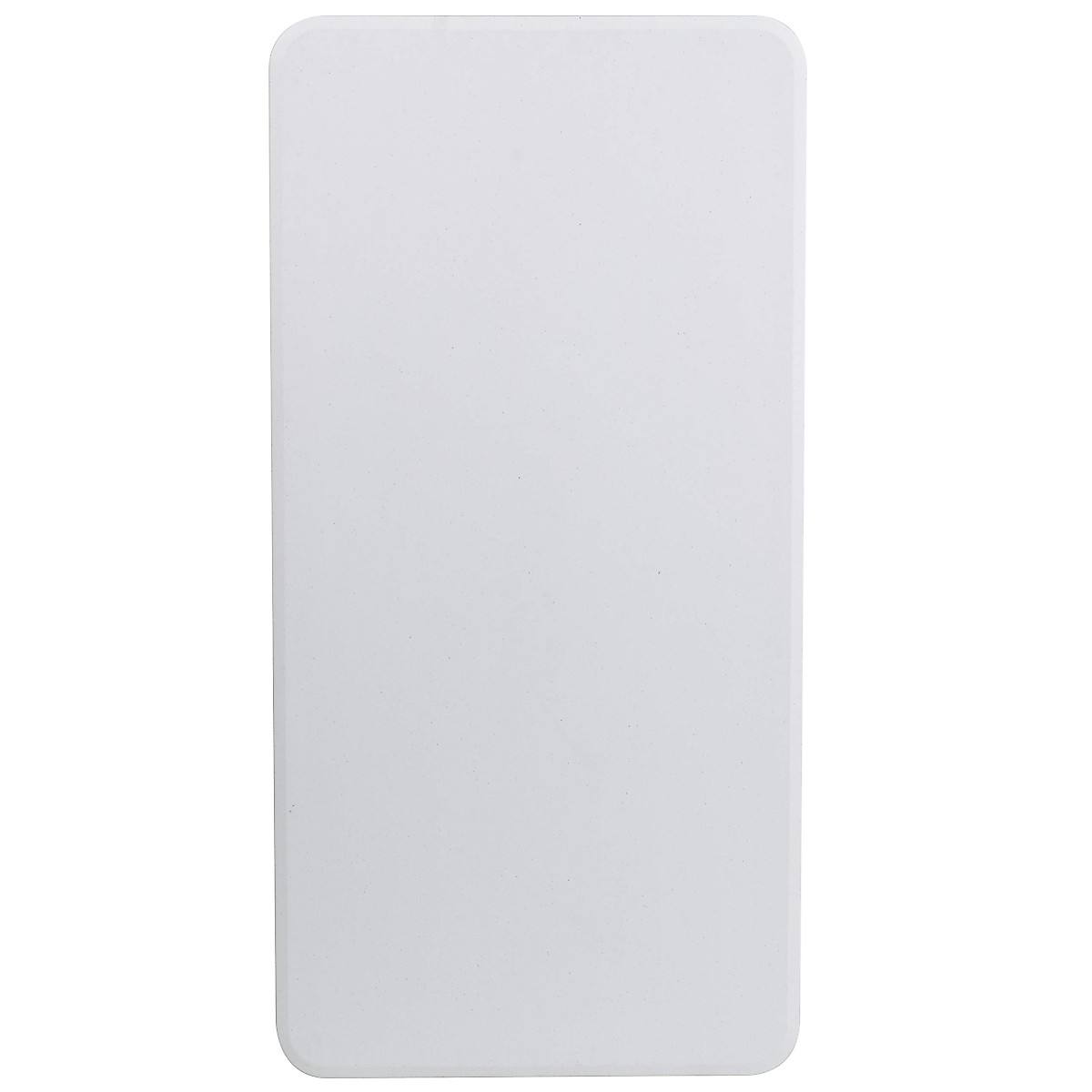 Flash Furniture Elon 4' Rectangular All-Occasion Plastic Folding Event Table, Foldable Portable Banquet Table for Indoor/Outdoor Events, White