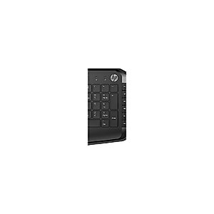 HP Pavilion Wired Keyboard and Mouse 200 (Black) - USB-A Plug-and-Play - Full-Sized Keyboard with Numeric Keypad, Enhanced F1-F12 Keys, & 12 Hotkeys - 1600 DPI Mouse - Windows Compatible (9DF28AA#ABL)