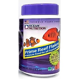 Ocean Nutrition Prime Reef Flakes 5.5-Ounces (154 Grams) Jar