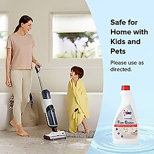 Official Roborock Multi-Surface Floor Cleaning Solution, Compatible with Ultra, All Roborock Robot Vacuums with Mopping and The Dyad/Dyad Pro Wet and Dry Vacuum, 16.2 oz, Concentrate, Dilution Ratio 1:300