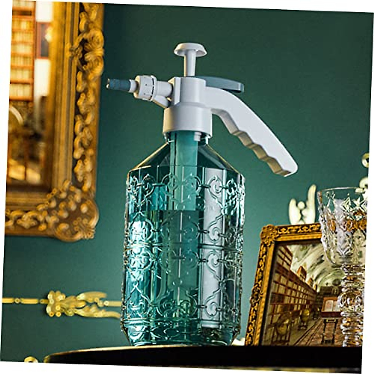 GANAZONO watering can plant watering pot water spray kettle liquid spray patio water mister garden sprinkler misting spray bottles for hair flower mister Sprayer abs watering pump Pneumatic