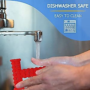 Sensory Chew Tubes for Autistic Children, 4 Pack Silicone Chewy Sticks Oral Motor Tool for Sensory Kids with Autistic, Biting ADHD, SPD, Teether Toys for Babies 3-6 6-12 Months, BPA Free