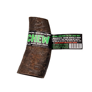 Buba Chew Natural Water Buffalo Horn - Large