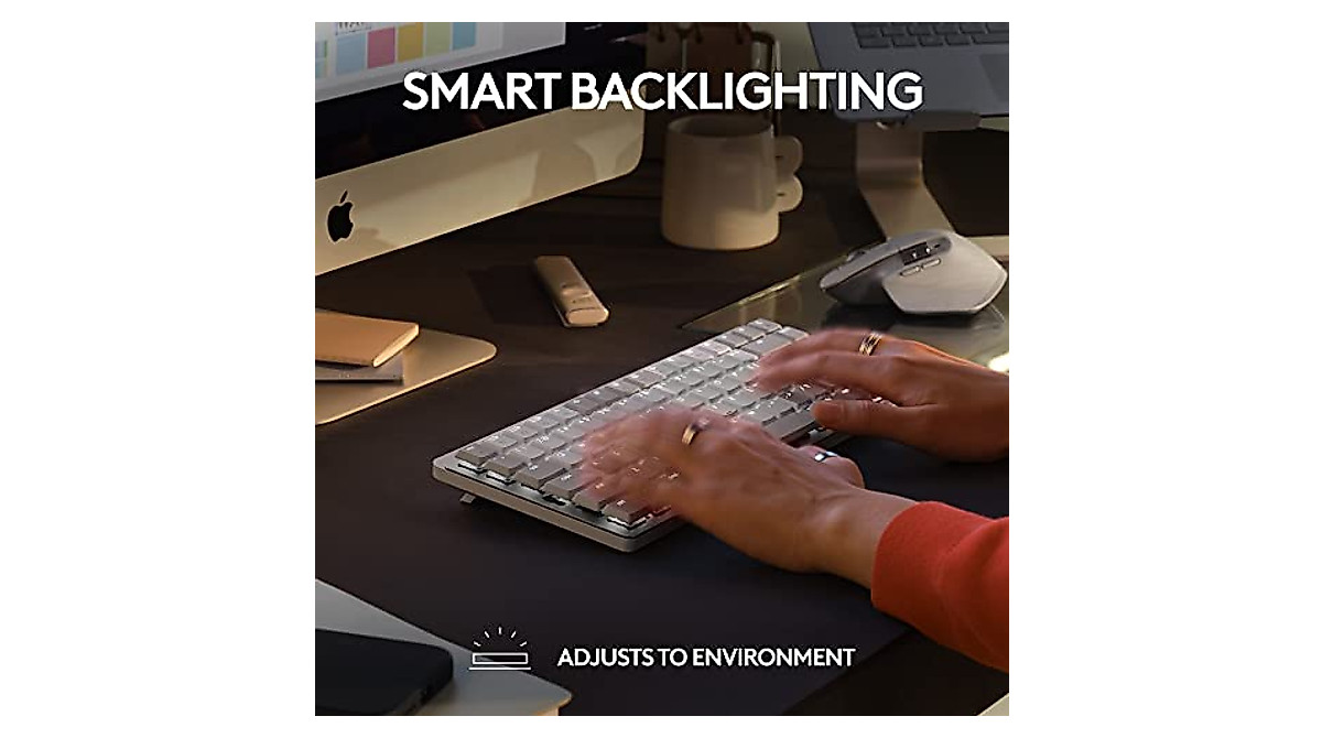 Logitech MX Mechanical Mini for Mac – Compact Wireless Mechanical Keyboard