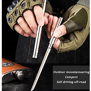 yetary Multipurpose Outdoor Portable Fruit Knife with Sheath, Portable Fruit Knife, All Steel Stick-Shaped Fruit Knife, Cuchillo Multiusos Para Fruta Portátil Para Exteriores Con Funda