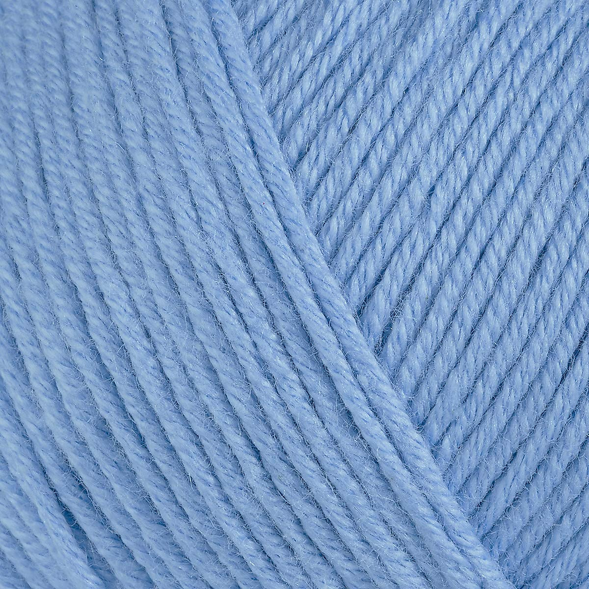 Troyarn Cotton 60% Cotton 40% Acrylic Yarn, Soft, Fine/Sport (2) for Crochet and Knitting 1.76 Oz (50g) / 180 Yds (165m) (10323 - Light Blue)