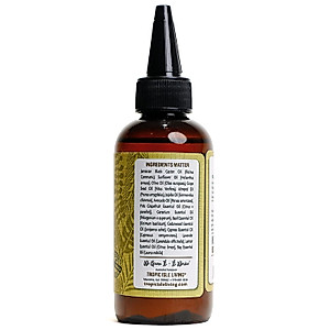 Jamaican Black Castor Oil Hair Growth Oil 118ml + Leave-In Growth Mist 237ml | With Plant-Based Boosters Almond, Avocado & Jojoba Oils | Feeds Hair Follicles | Prevents Breakage & Excess Hair Loss