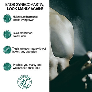 Brenol Gynecomastia Body Firming Natural Formula Spray, Skin Firming Lotion, Moisturizing, Firming, Strengthening 3.38 Fl Oz