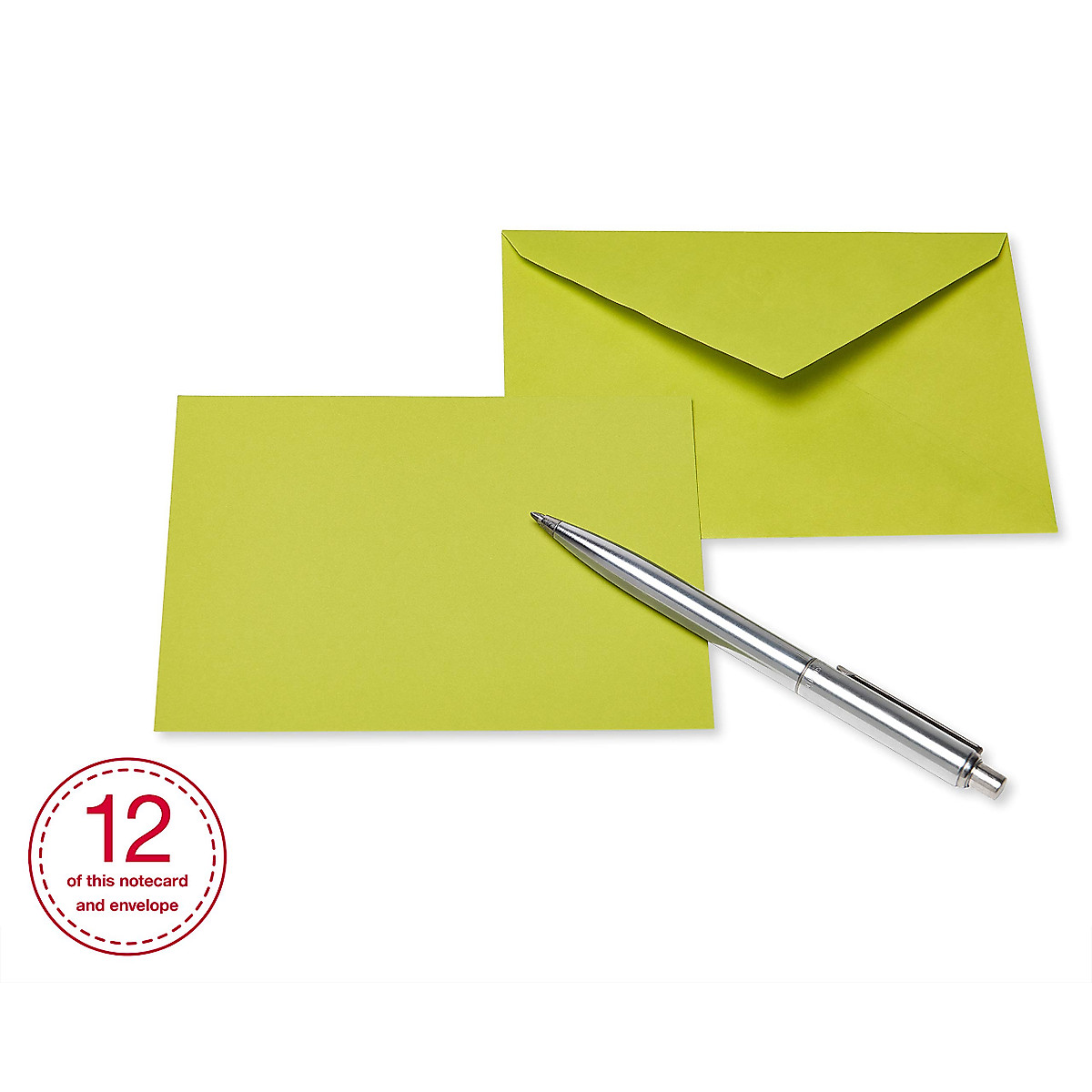 American Greetings Single Panel Blank Cards with Envelopes, Earthtone Colors (100-Count)