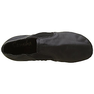 Sansha Tivoli Lace-Up Leather Jazz Shoe,Black,12 (10 M US Women's/8 M US Men's)