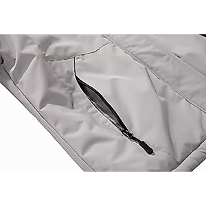 MOERDENG Men's Waterproof Ski Jacket Warm Winter Snow Coat Mountain Windbreaker Hooded Raincoat