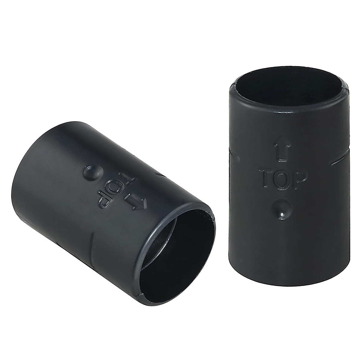 Wire Shelf Clip Set ZZLZX 20PCS Black Shelf Lock Clips and 2PCS Pole Connector for 1 Inch Post Shelving, Wire Shelving and Pole Connector