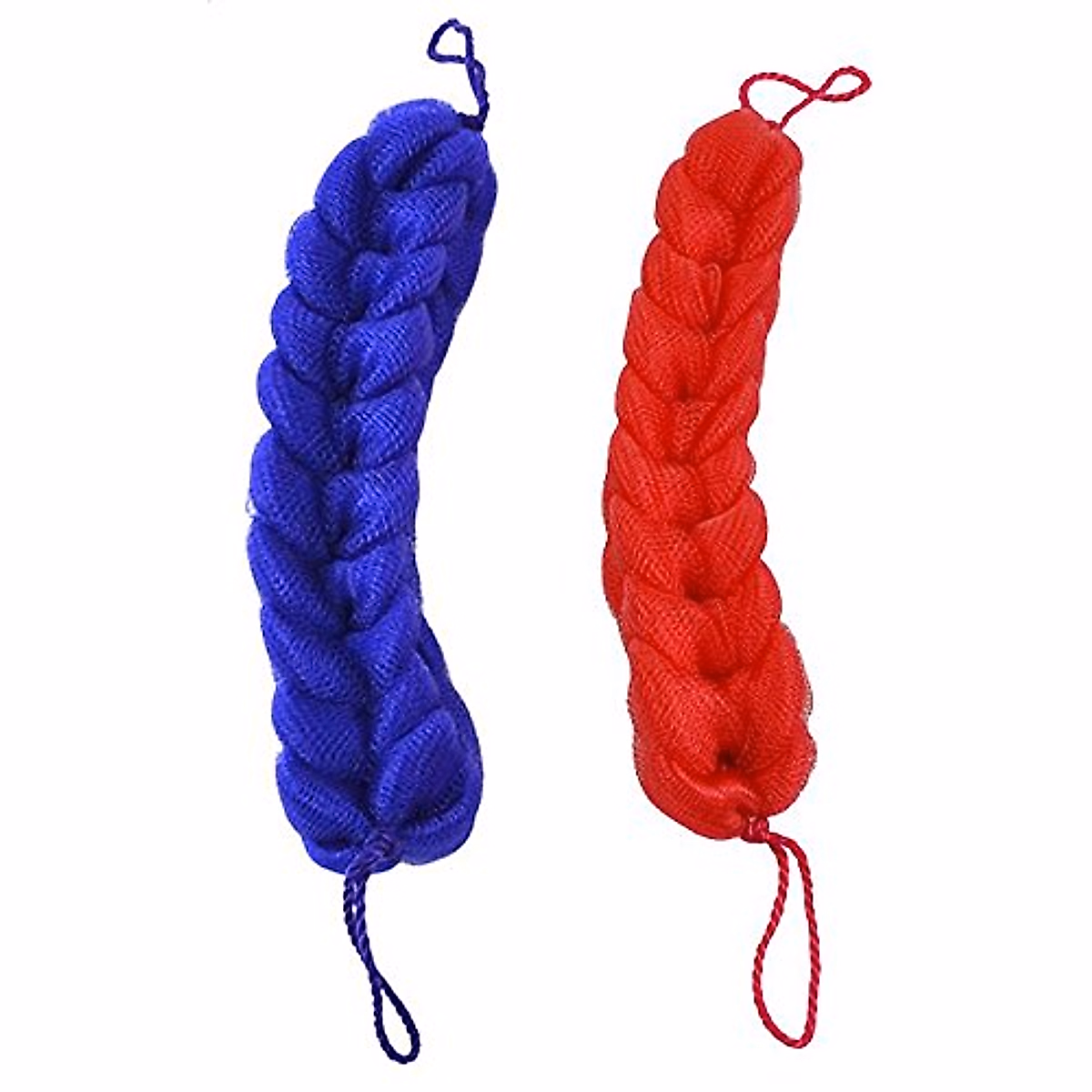 Huachnet Exfoliating Bath Sponge Shower Pouf Loofah Back Scrubber (Red)