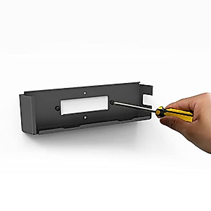 Monzlteck Wall Mount for PS4 Original(Old Model),Near or Behind TV, Space Saving,Customized to Perfectly Fit Old PlayStation4 (Black)