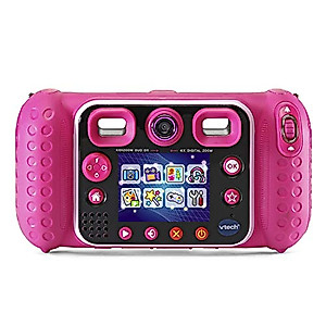 VTech KidiZoom Duo DX Digital Selfie Camera with MP3 Player, Pink