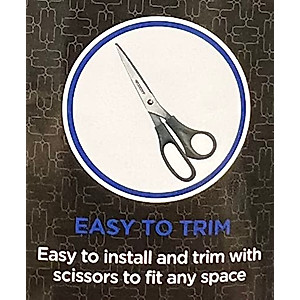 Sackrider Sales Drawer and Shelf Liner, Non Adhesive Easy Install Mat 17.5in x 20 FT., Durable and Strong Drawer and Cabinet Liners, Easy Install (Grey, 17.5IN X 20FT)