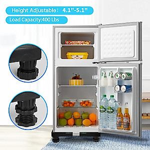 Mini Fridge Stand and Furniture Dolly Bundle