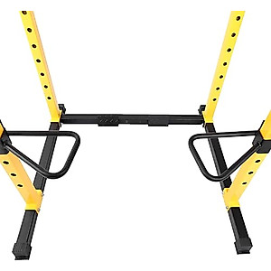 HULKFIT Home Gym Power Cage with Optional Attachments - Yellow