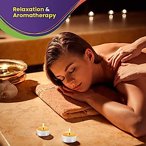 Gardenia Candle Scented Candles Tea Lights Candles - Gardenia Candle - 30 Pack - Gardenia Candle Tea Lights with 3-4 Hour Burn Time Tea Candles - TeaLight Candles for Holiday, Wedding and Home