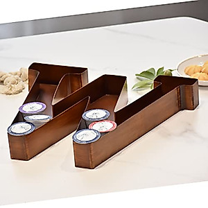 Wine Cork Holder Letter W | Wine Corks | Flowers | Metal Wooden Finished | Wall Art | Holidays | Home Kitchen Storage | Housewarming | Engagement | Bridal |