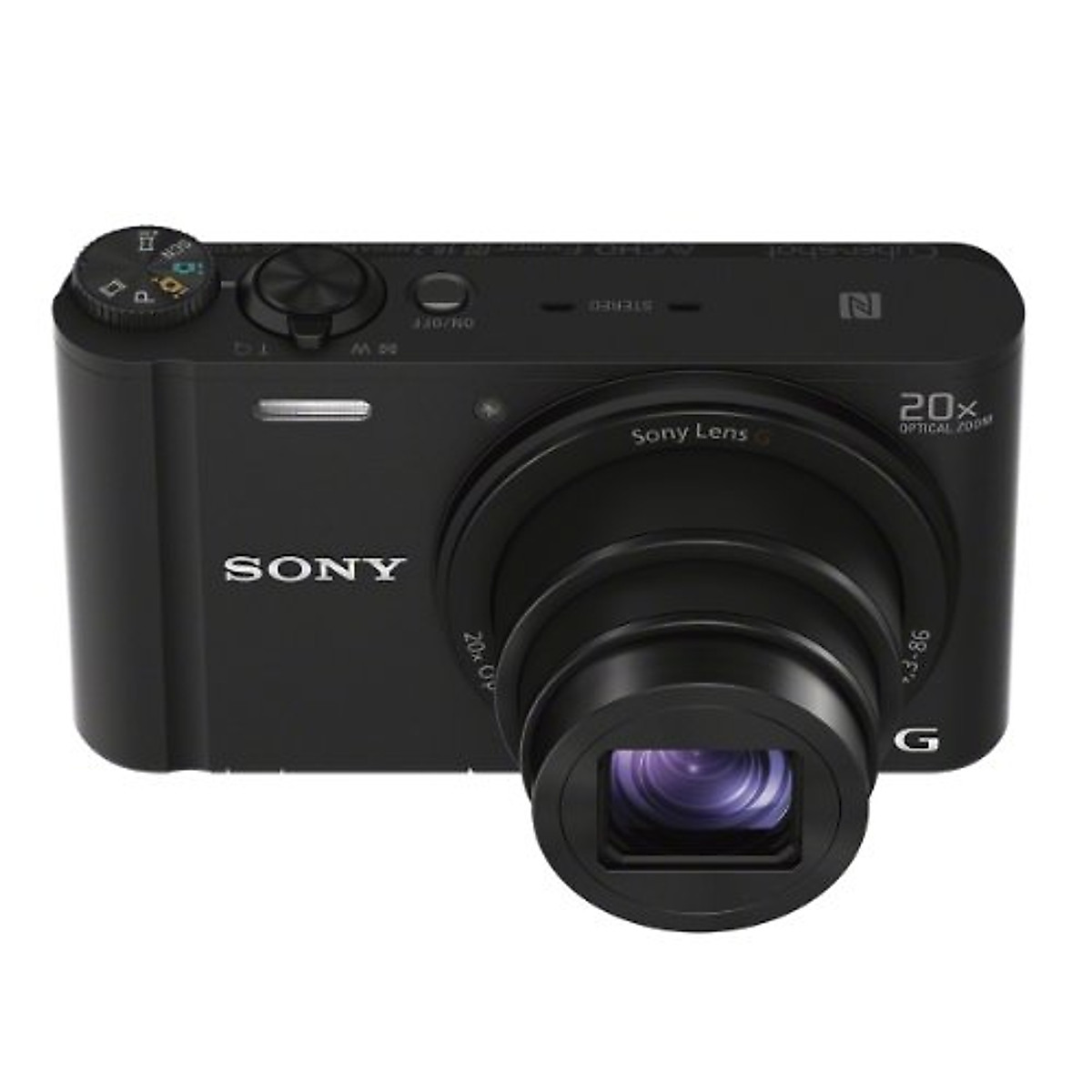 Sony DSCWX350 18 MP Digital Camera (Black)
