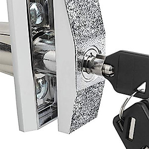 Universal Vending Machine Key Vending Machine Keys 6×4×2 Zinc Alloy Color Single Opening Key Vending Machine Lock Cylinder for Automatic Selling Machines Industrial Tank Safe Box