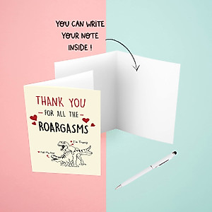 Cheerin Valentine's Day Cards for Him or Her | Anniversary Card | Gifts for Him or Her | Fun Gift Birthday Card for Husband Wife Boyfriend Girlfriend Men Women