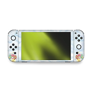 Head Case Designs Officially Licensed Care Bears Group Classic Vinyl Sticker Gaming Skin Decal Cover Compatible With Nintendo Switch OLED Bundle