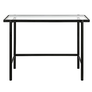 Tamar 42'' Wide Rectangular Writing Desk in Blackened Bronze