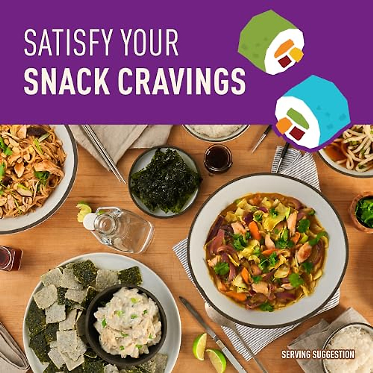 Annie Chun's - Roasted Seaweed Snacks, Sesame-Flavor, 0.35 oz, Keto, Vegan, Gluten-Free, Dairy Free, Light & Airy, Hearty & Delicious Snacks, 0.16-Oz (Pack of 12)