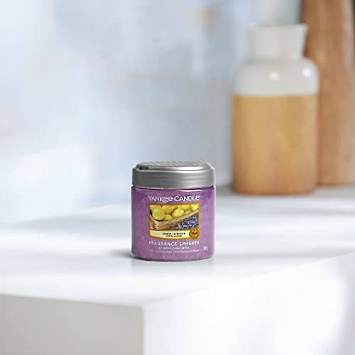 Yankee Candle Spheres Air Freshener, Up to 45 Days of Fragrance, Lemon Lavender