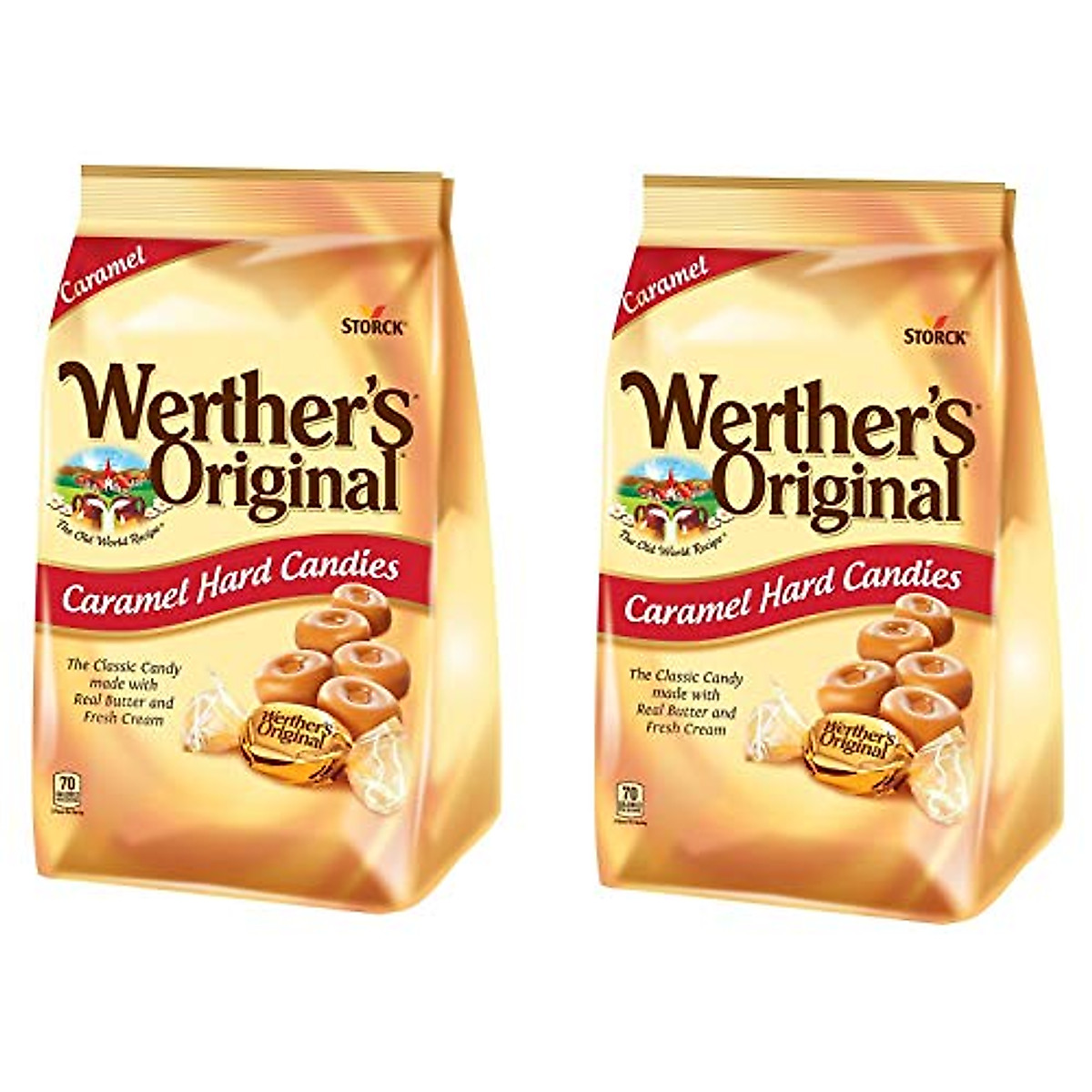 Werther's Original Caramel Hard Candies, 30 Ounce