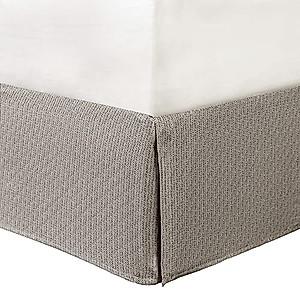 Madison Park Ridge Comforter Set-Cabin Lodge Plaid Herringbone Design All Season Down Alternative Cozy Bedding with Matching Bedskirt, Shams, Decorative Pillow, Queen(90"x90"), Neutral 7 Piece