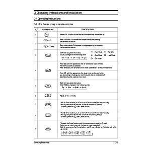 Replacement for Samsung Air Conditioner Remote Control ARC-477 DB93-03013E Works for AS18A0RCFD AS18A0RCFD/KCV AS24A2RCD AS24A2RCD/KCV AS30C2BC