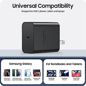 45W USB C Charger for Microsoft Surface Pro, Sisyphy Super Fast Charger with 6ft Surface Cable, GaN Tech PD3.0 QC3.0 PPS, Compatible for Surface Pro Surface Go and More USB C Laptops and Phones