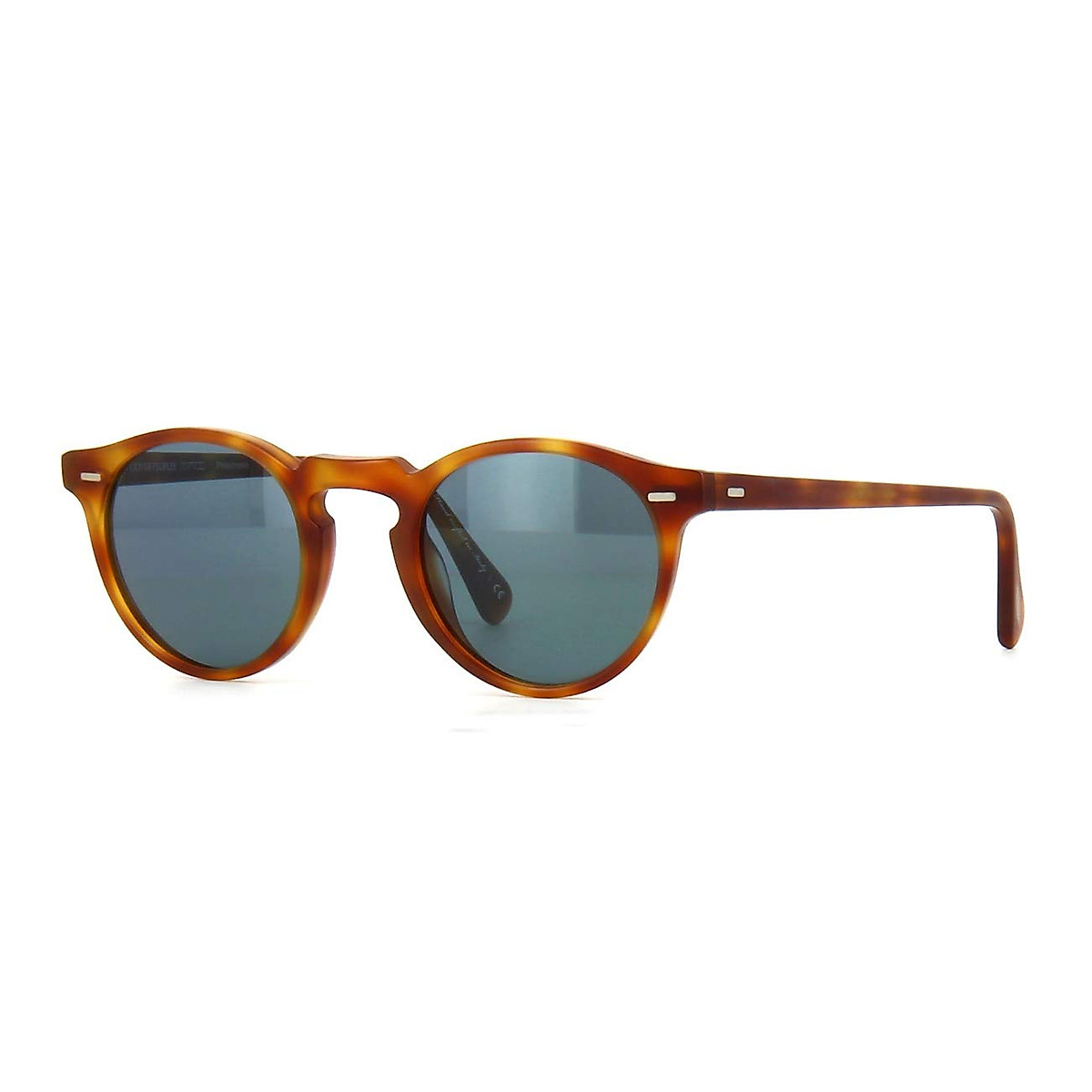 Oliver Peoples Unisex Gregory Peck Sun Semi Matte Light Brown/Indigo Photochromic