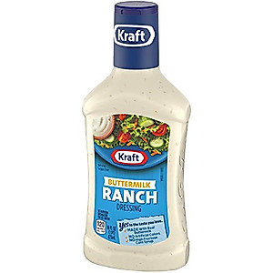 Kraft Buttermilk Ranch Salad Dressing (16 fl oz Bottles, Pack of 6)