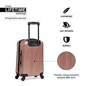 Kenneth Cole Out of Bounds, Rose Gold, 3-Piece Set (20", 24", & 28")