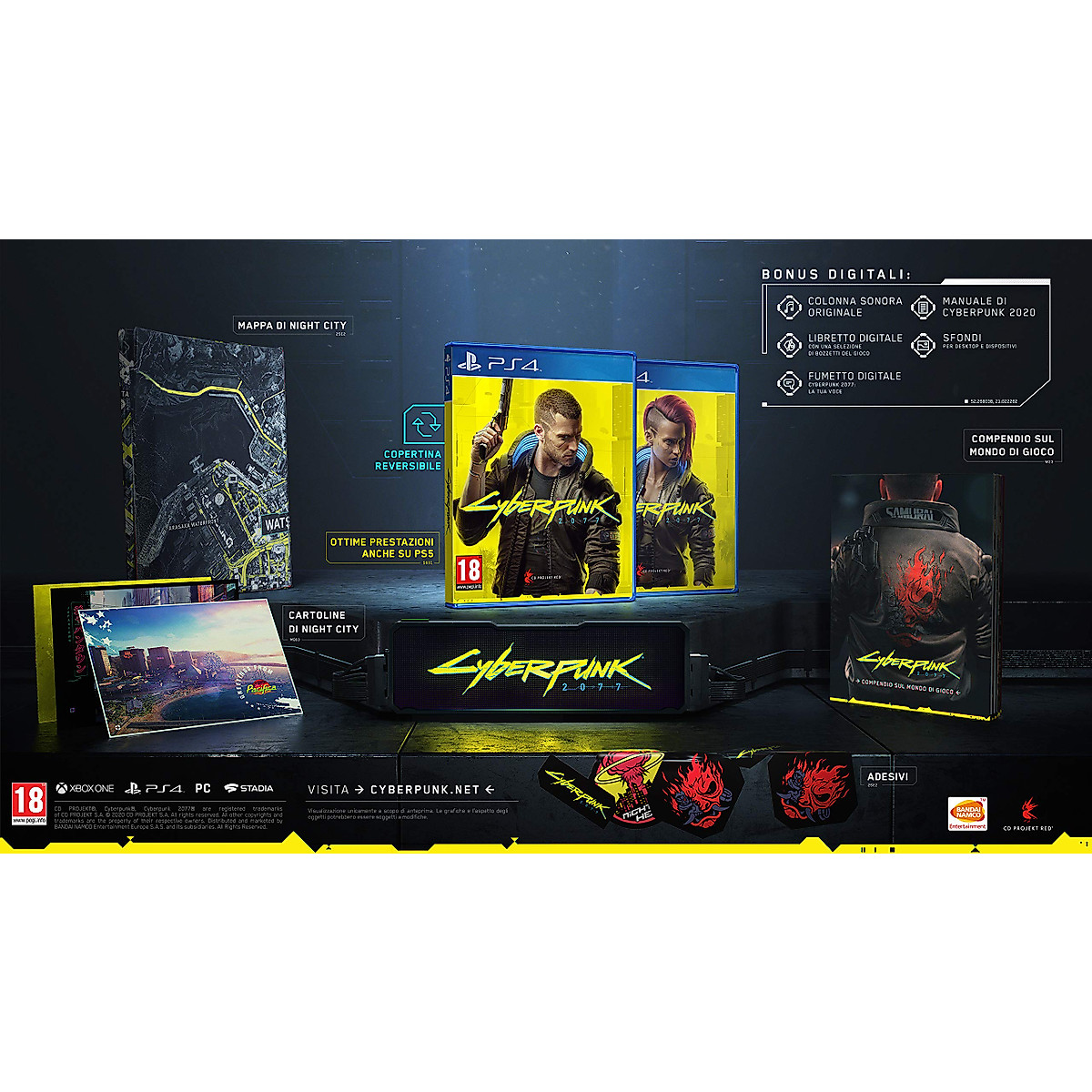 PS4 - Cyberpunk 2077 - [PAL EU - NO NTSC]