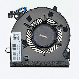 Rangale Replacement CPU Cooling Fan for HP Pavilion 15-CS 15T-CS 15-CS0033TX 15-CS00615T 15-CS0072WM 15-CS1065CL 4-Wires Series Laptop TPN-Q208 L25585-001