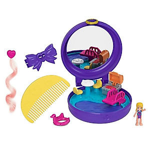 Mattel Pool Clip and Comb Polly Pocket Compact