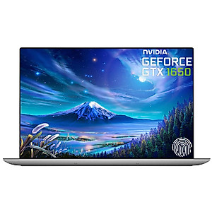 Dell XPS 9500 15.6" FHD Non-Touch Business Laptop, 10th Gen Intel i7-10750H, Windows 11 Pro, 32GB RAM, 1TB SSD, NVIDIA GeForce GTX 1650 Ti, Fingerprint Reader, Backlit Keyboard (Renewed)