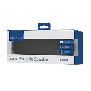 Insignia Sonic Portable Bluetooth Speaker- Black