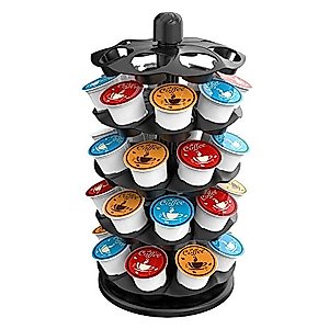 EVERIE Coffee Pod Carousel Holder Organizer Compatible with 40 Keurig K Cup Pods, KRS4005
