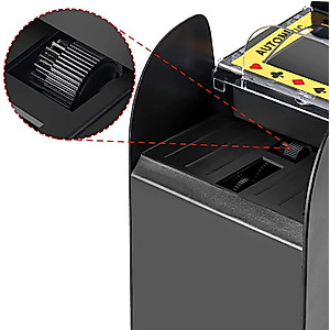 Nileole 6 Decks Automatic Card Shuffler, Battery-Operated for UNO,Phase10, Texas Hold'em, Poker, Home Card Games, Blackjack, Party Club