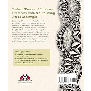 Joy of Zentangle: Drawing Your Way to Increased Creativity, Focus, and Well-Being (Design Originals) Instructions for 101 Tangle Patterns from CZTs Suzanne McNeill, Sandy Steen Bartholomew, & More